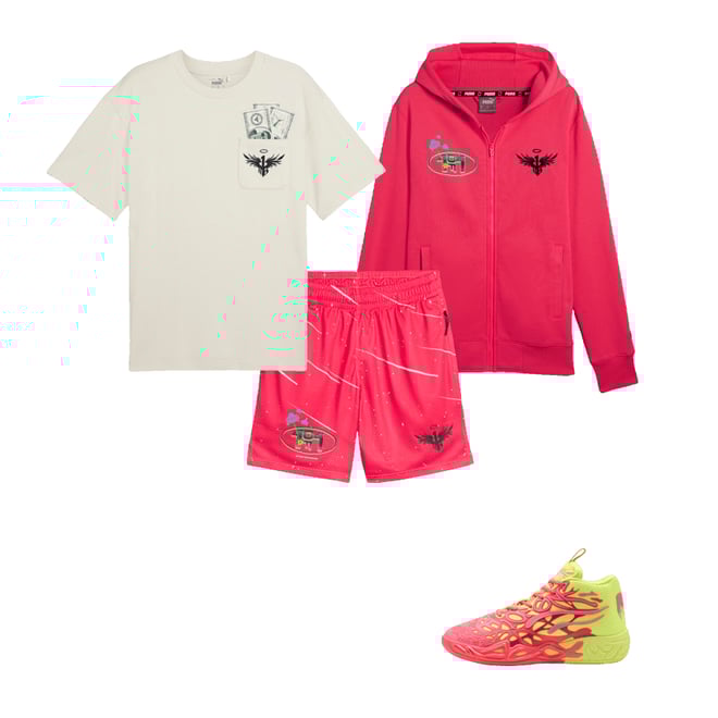 PUMA x LAMELO BALL 1Love Full-Zip Basketball Hoodie Men | PUMA