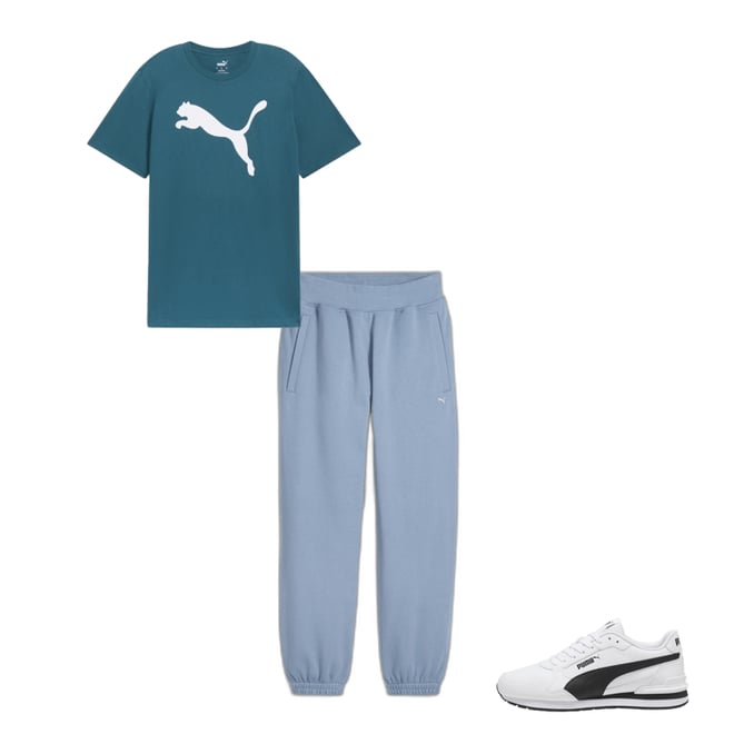 ST Runner v4 Leather Men's Sneakers | PUMA