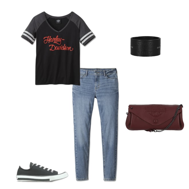 Leather Flap Crossbody Bag Oxblood - Oxblood | Harley Leather Flap Crossbody Bag Oxblood - Oxblood | Harley