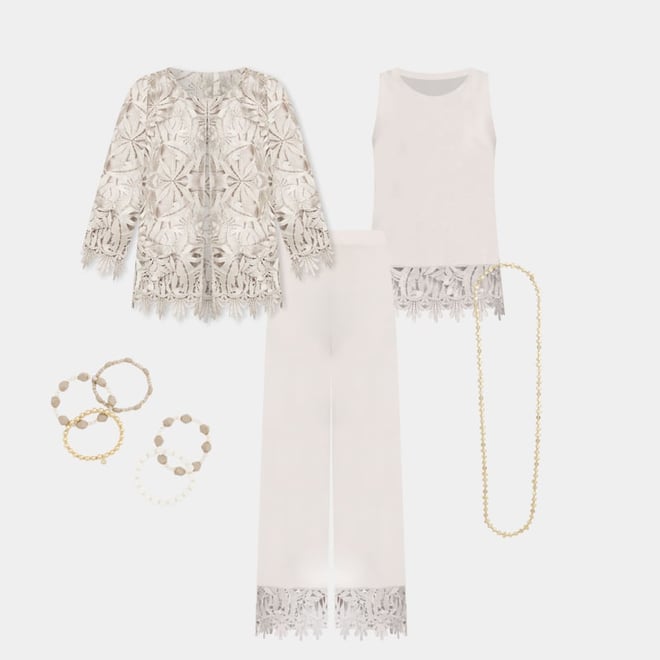 Travelers™ Collection All-over Lace Jacket - Chico's Travelers™ Collection All-over Lace Jacket - Chico's