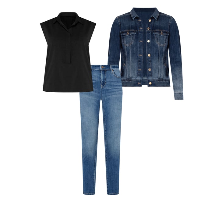 CLASSIC JEAN JACKET - ECO – LIVERPOOL LOS ANGELES CLASSIC JEAN JACKET - ECO – LIVERPOOL LOS ANGELES
