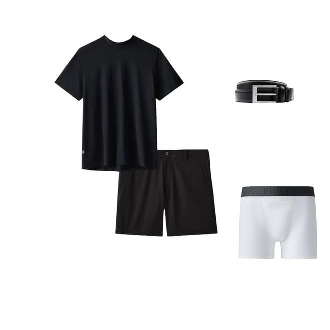 Elevated Modern Short Sleeve Mockneck Tee | Rhone Apparel Elevated Modern Short Sleeve Mockneck Tee | Rhone Apparel