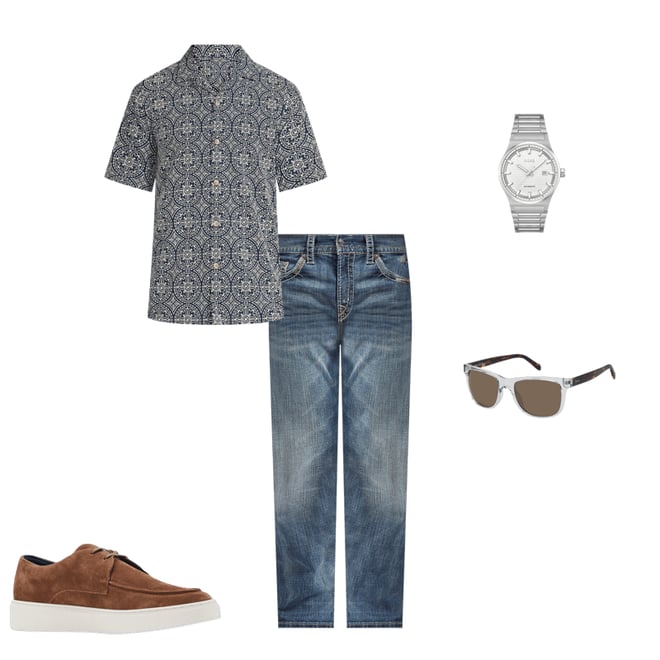 Silver Jeans Co. Zac Relaxed Fit Straight Leg Dusted Denim Silver Jeans Co. Zac Relaxed Fit Straight Leg Dusted Denim