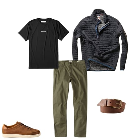 Flint and Tinder 365 Chino Pant - HB Straight - Military Flint and Tinder 365 Chino Pant - HB Straight - Military