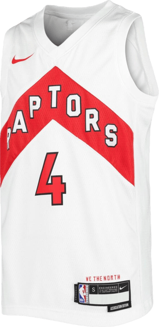 Nike Big Boys Scottie Barnes White Toronto Raptors 2021/22