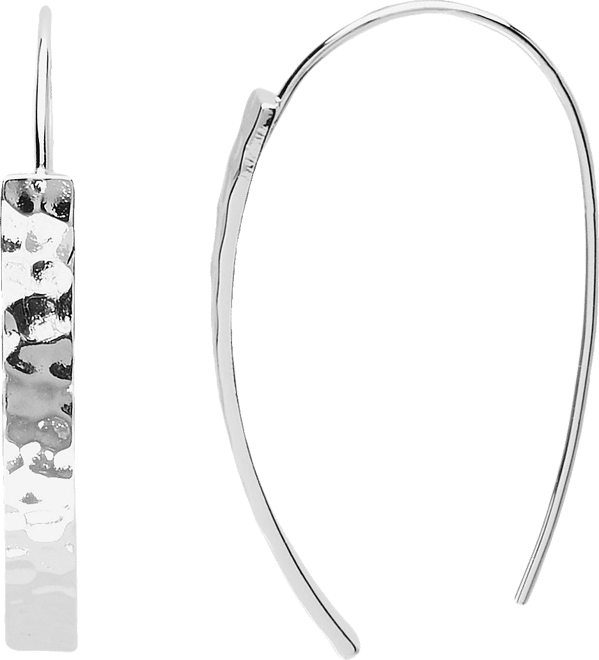 Silver Reflections Pure Silver Over Brass Drop Earrings - JCPenney