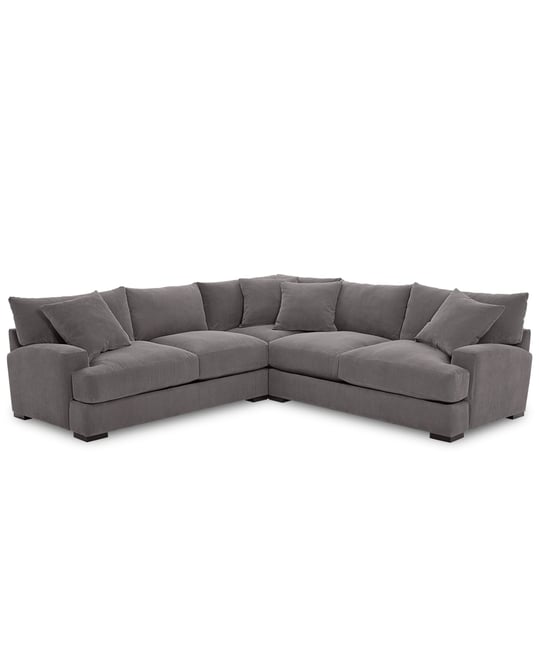 Fabric l couch store