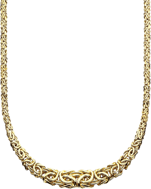 Italian Gold 17 Byzantine Necklace in 14k Gold Macy s