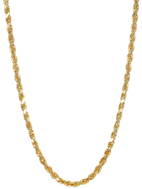 Italian gold rope chain store