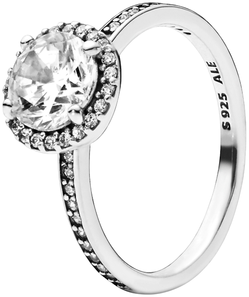 Round sparkle halo ring store