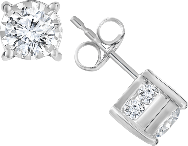 Macy's trumiracle diamond stud earrings store