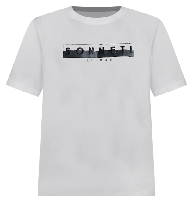 Sonneti Logo Shop Men's Sonneti Script Logo T Shirt On Sale At