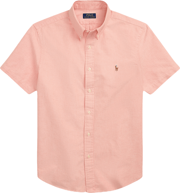 Short Sleeve Oxford Shirt Polo Polo Ralph Lauren Striped Oxford Short