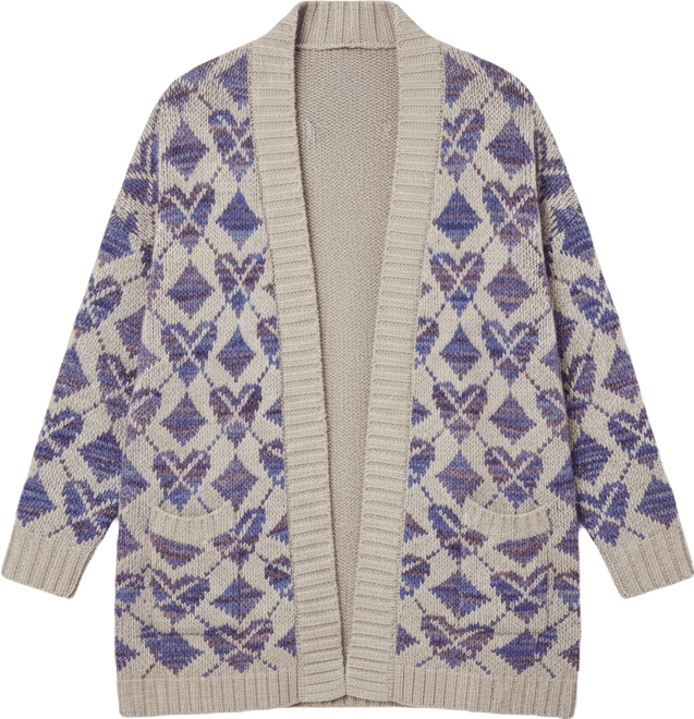 Plus Size - Jacquard Open Front Cardigan - Torrid