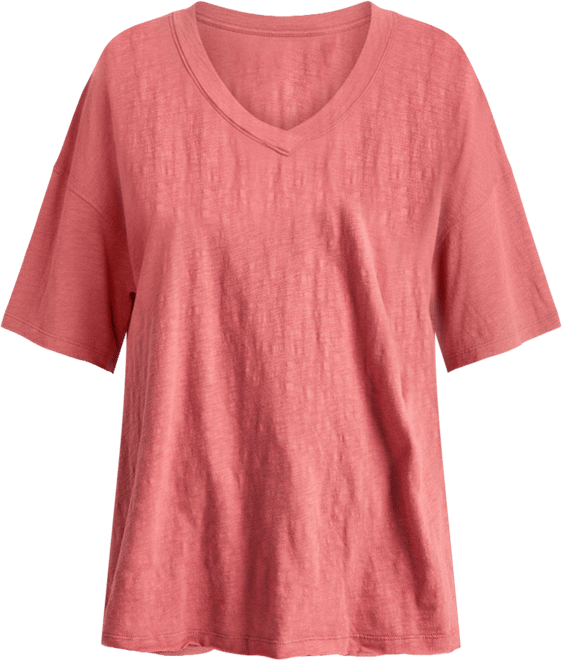 Plus Size - Festi Drop Shoulder V-Neck Tee - Torrid