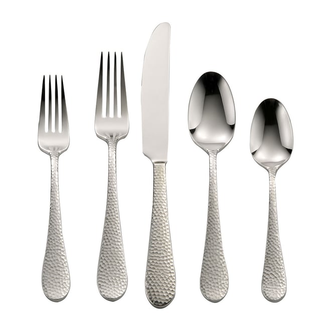 Oneida Hammered Flatware